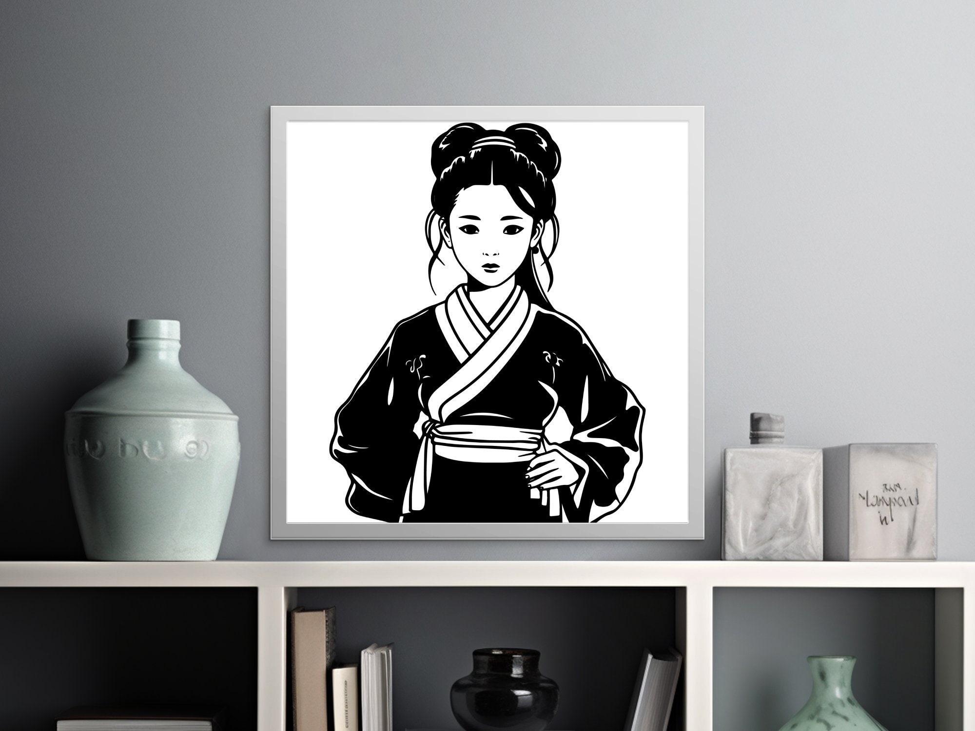 KOREAN GIRL SVG, Korean Girl Kid Svg Files for Cricut, Korean ...