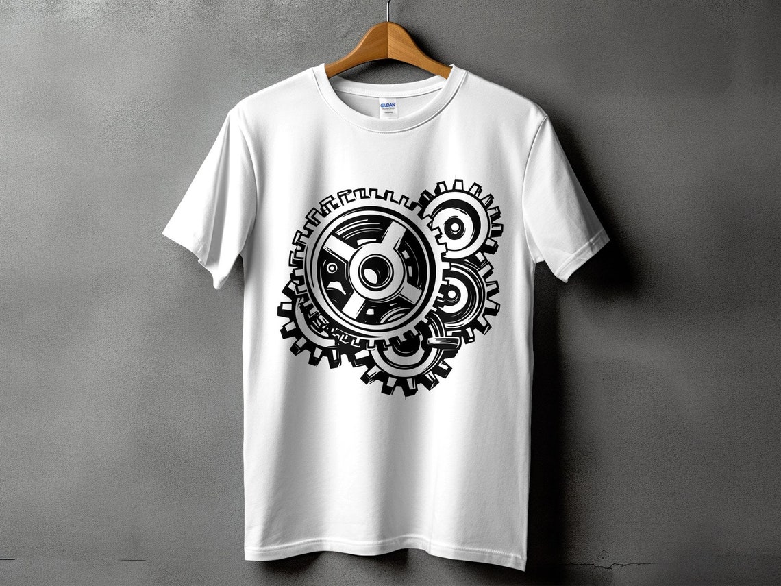MECHANICAL GEAR SVG, Machine Cogs Svg Files for Cricut, Mechanical ...