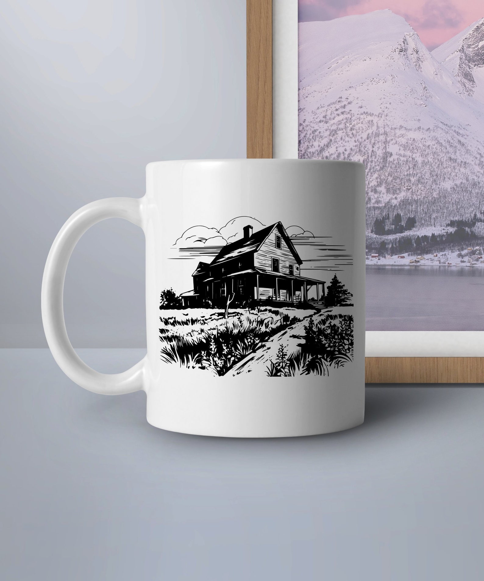 RUSTIC FARM HOUSE Svg, Rustic Ranch Retreat Svg Files for Cricut ...