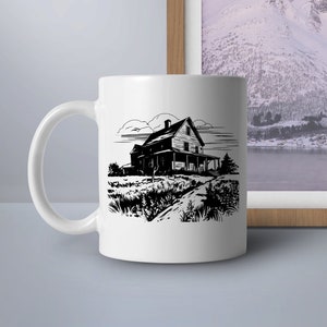 RUSTIC FARM HOUSE Svg, Rustic Ranch Retreat Svg Files for Cricut ...