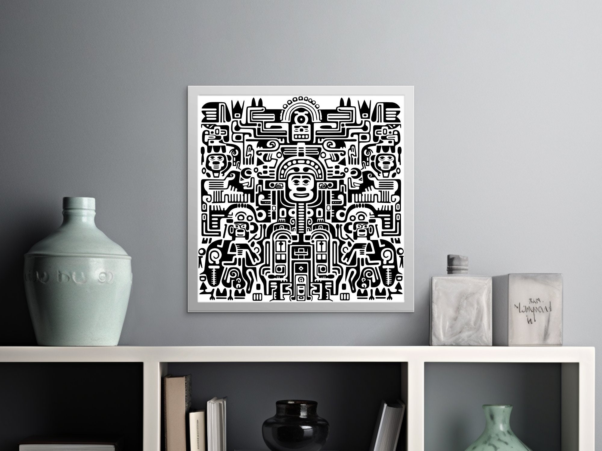 AZTEC HIEROGLYPHS SYMBOLS Svg, Aztec Symbols Svg Files for Cricut ...