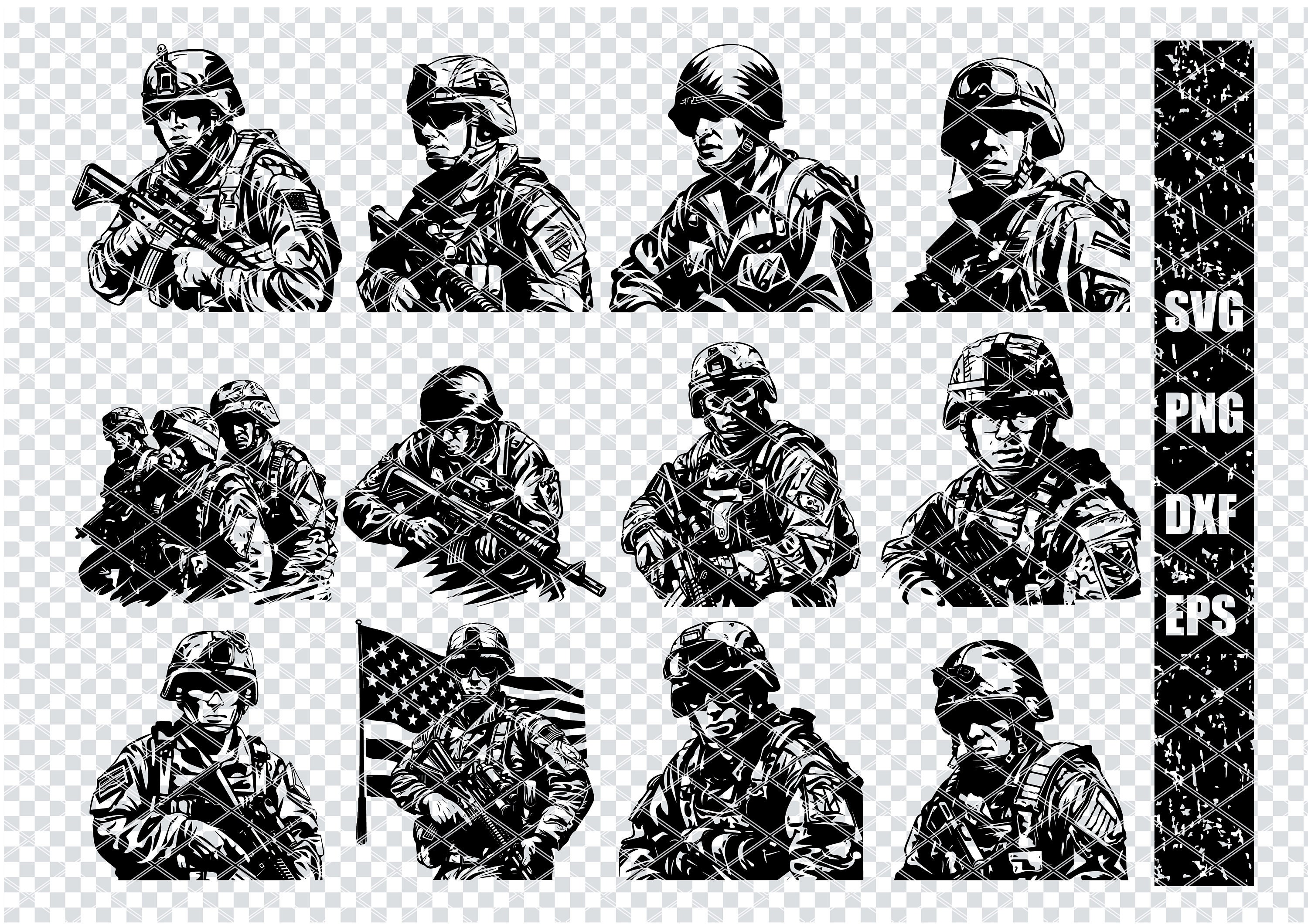 US ARMY VETERAN Svg, Military Army Veteran Svg Files for Cricut ...