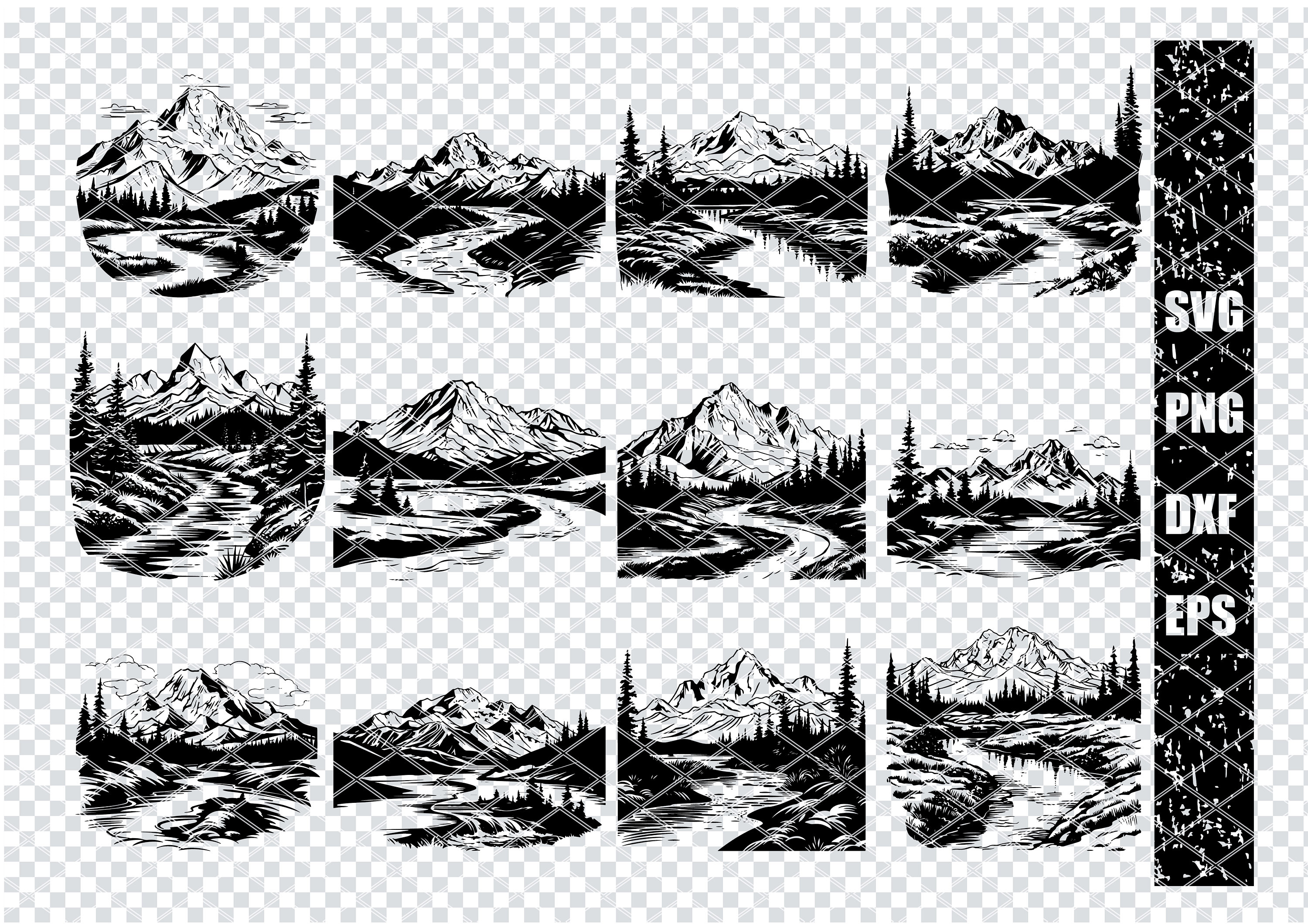 DENALI NATIONAL PARK Svg, Alaska Mount Mckinley Svg Files for Cricut ...