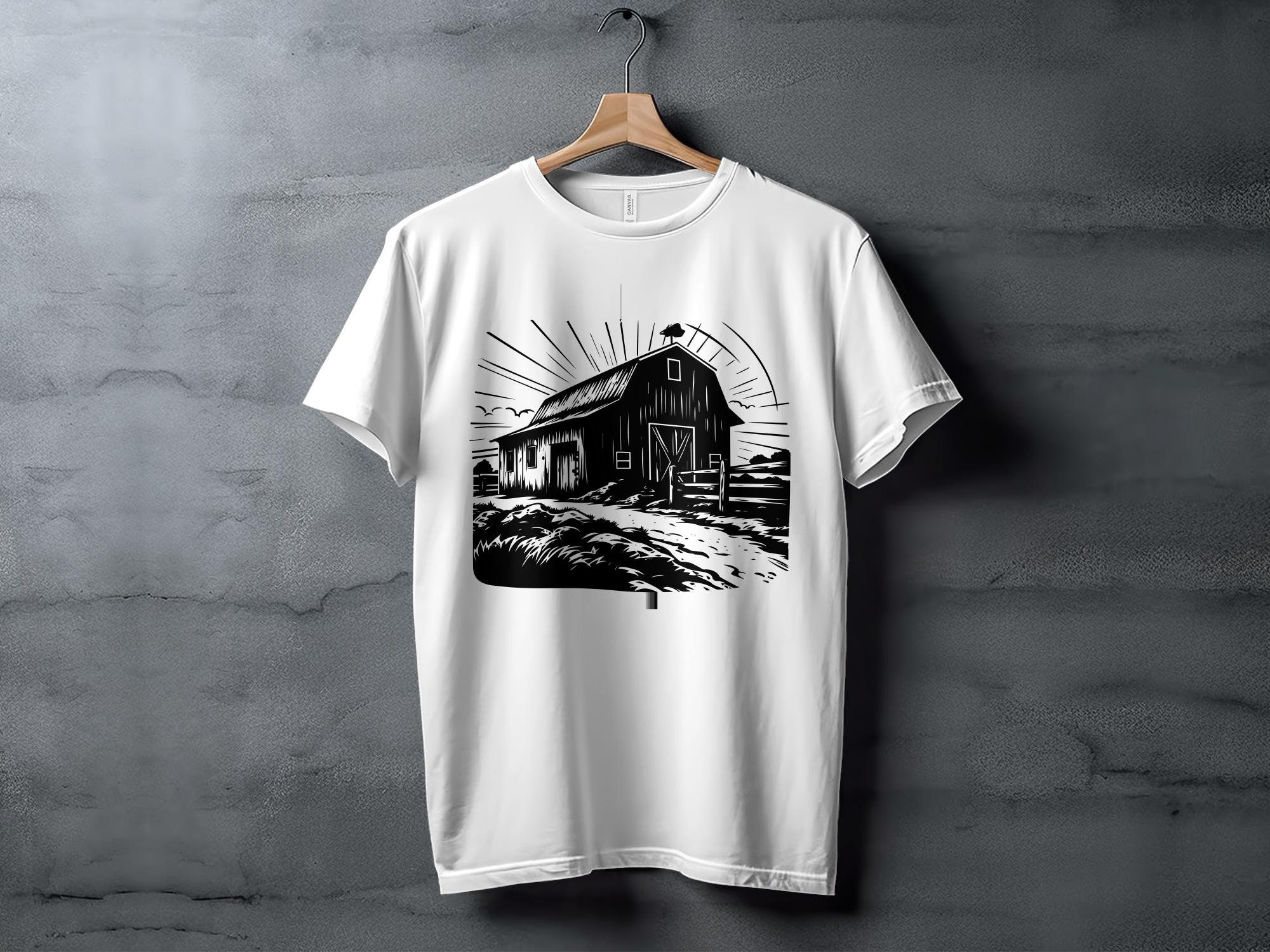 OLD RANCH BARN Svg, Old Ranch Barn Svg Files for Cricut, Ranch House ...