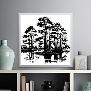 BALD CYPRESS TREE Svg, Swamp Cypress Tree Svg Files for Cricut, Wetland ...