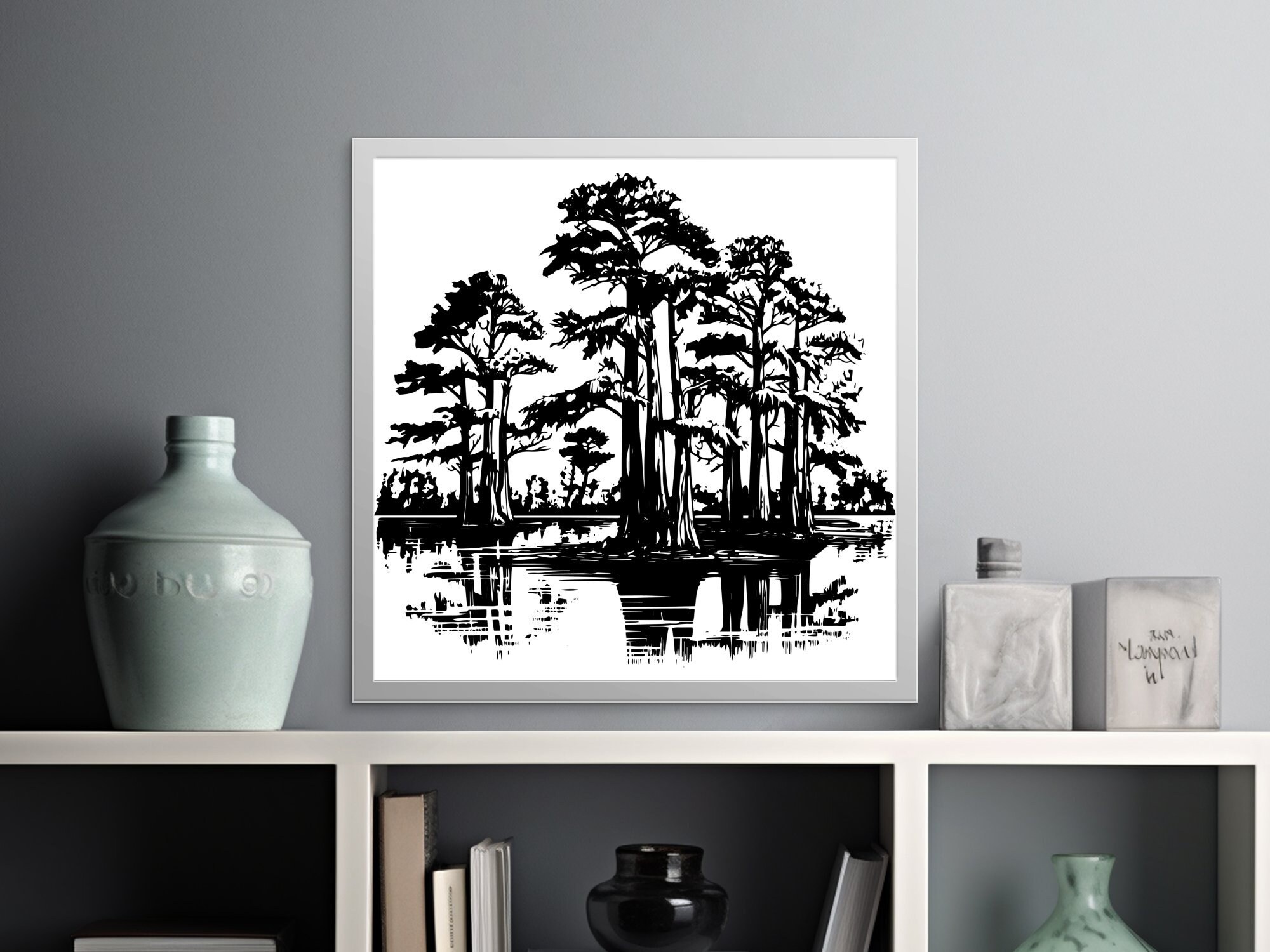 BALD CYPRESS TREE Svg, Swamp Cypress Tree Svg Files for Cricut, Wetland ...