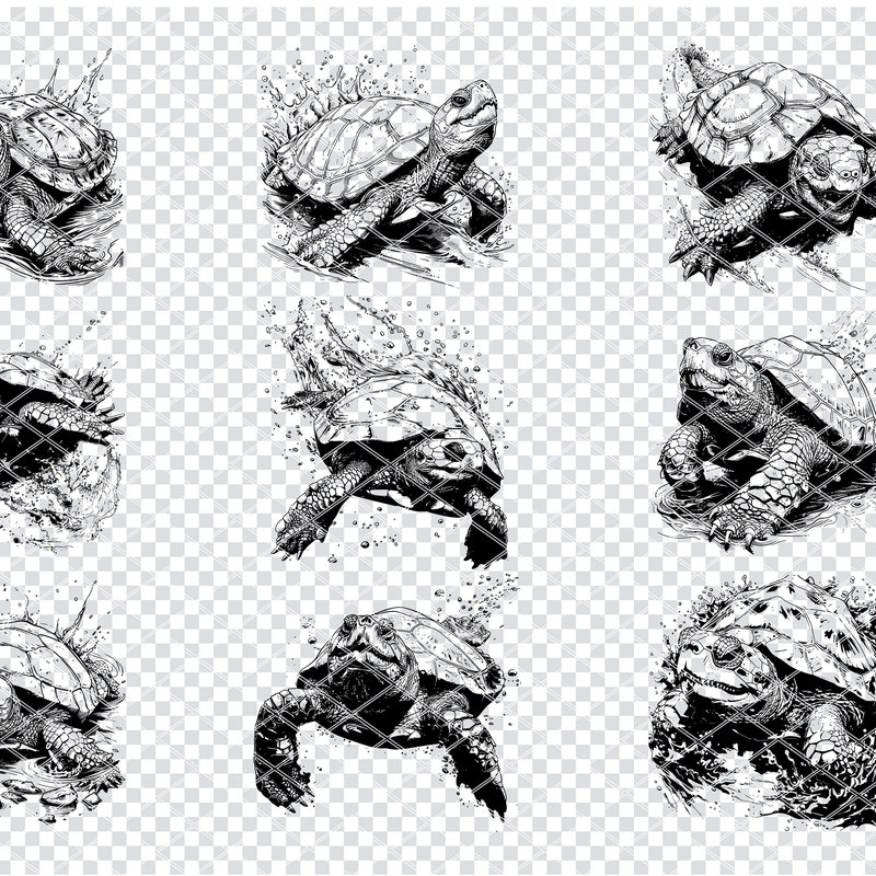 Snapping Turtle - Etsy