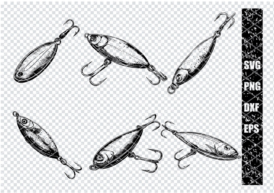 SPOON LURE SVG, Spoon Lure Svg Files for Cricut, Spoon Lure Clipart ...