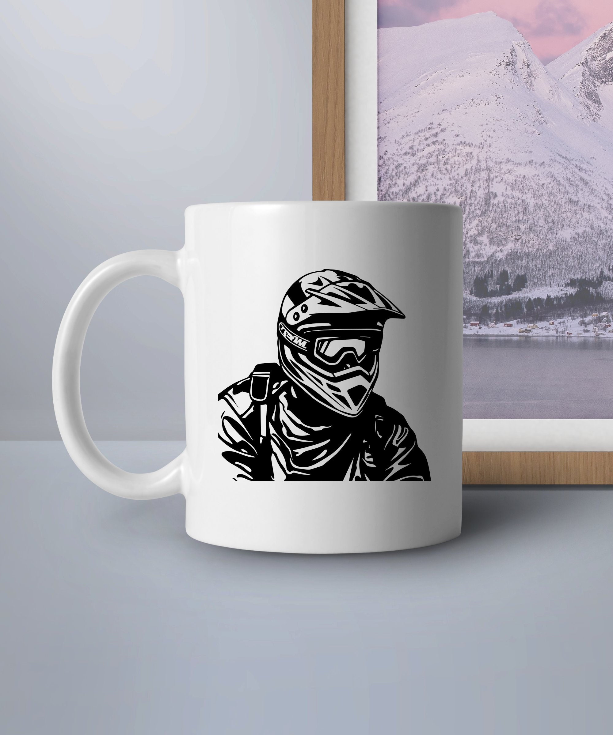 DIRT BIKE HELMET Svg, Motocross Helmet Svg Files for Cricut, Enduro ...