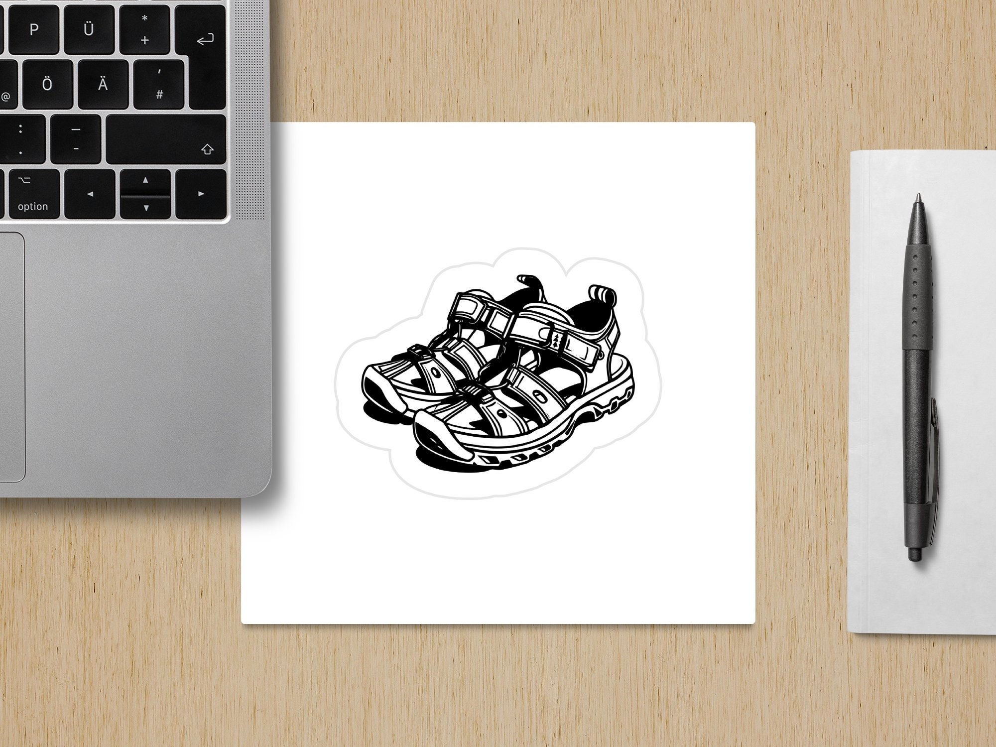 HIKING SANDALS SVG, Hiking Sandals Svg Files for Cricut, Hiking Sandals ...