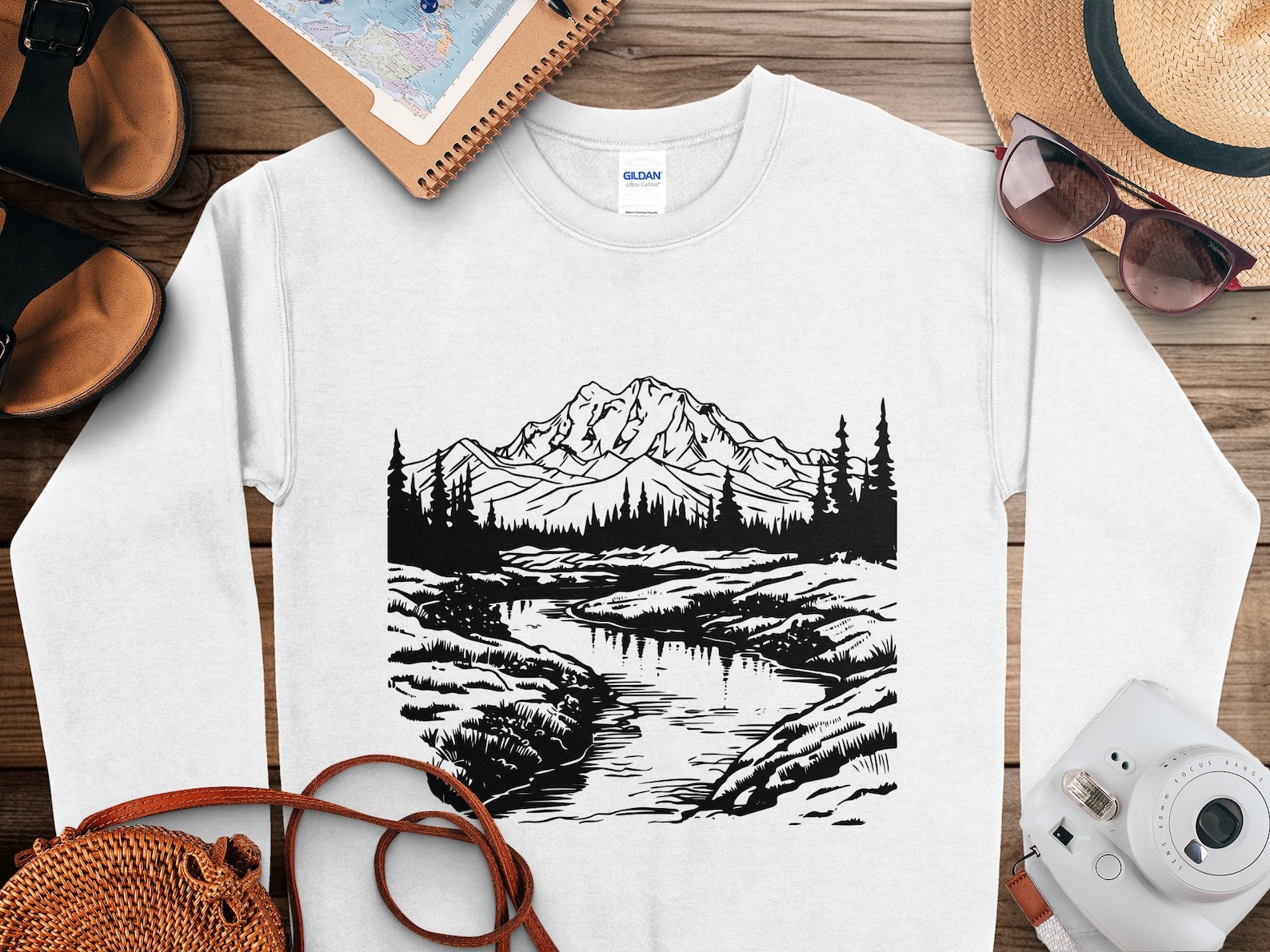 DENALI NATIONAL PARK Svg, Alaska Mount Mckinley Svg Files for Cricut ...