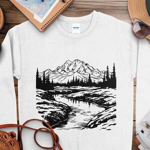DENALI NATIONAL PARK Svg, Alaska Mount Mckinley Svg Files for Cricut ...