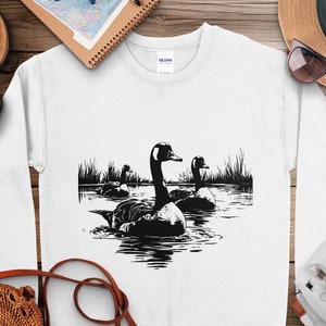 WILD GOOSE SVG, Canadian Geese Svg Files for Cricut, Geese Clipart ...