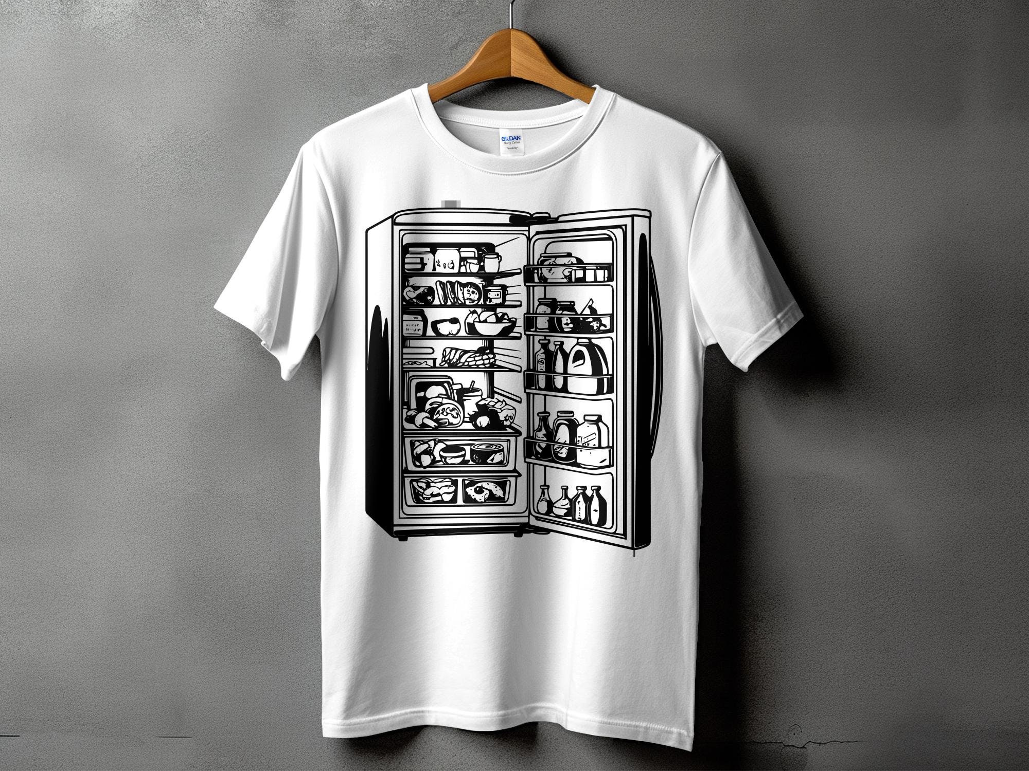 FRIDGE FOOD SVG, Refrigerator Svg Files for Cricut, Fridge Freezer ...