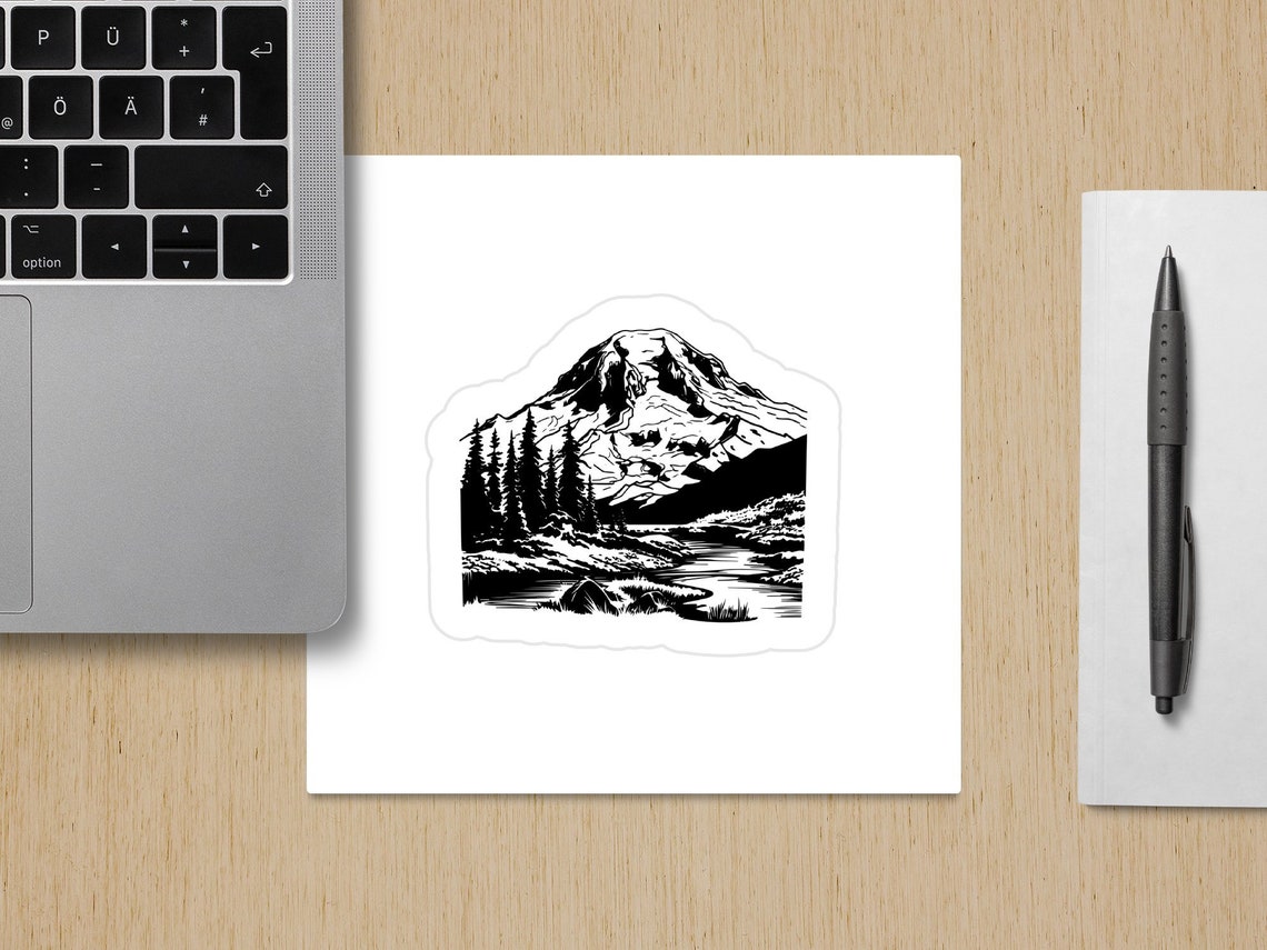 MOUNT RAINIER National PARK Svg, Rainier Washington Svg Files for ...