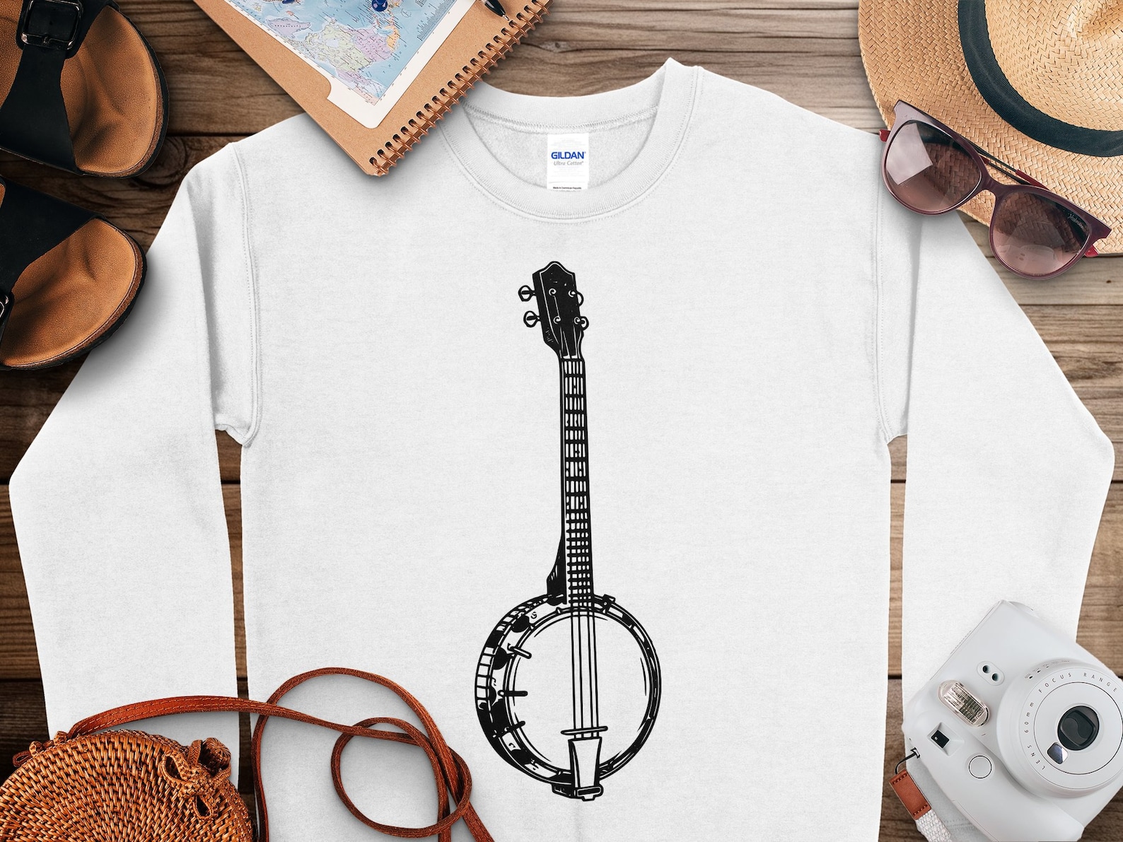 BANJO SVG, Banjo Svg Files for Cricut, Banjo Clipart, Laser Cut Files ...