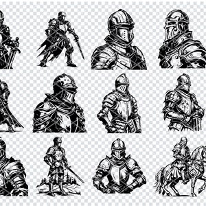 MEDIEVAL KNIGHT SVG, Noble Knight Armor Svg Files for Cricut, Knight ...