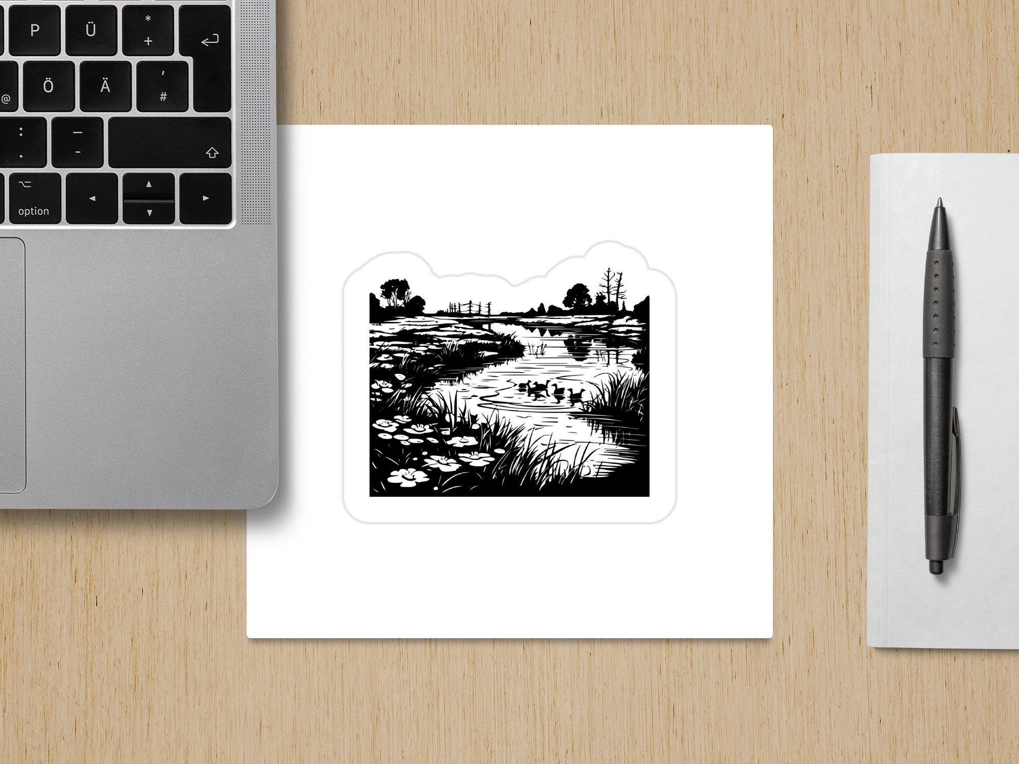 WATER POND SVG, Pond Lagoon Svg Files for Cricut, Water Reservoir ...