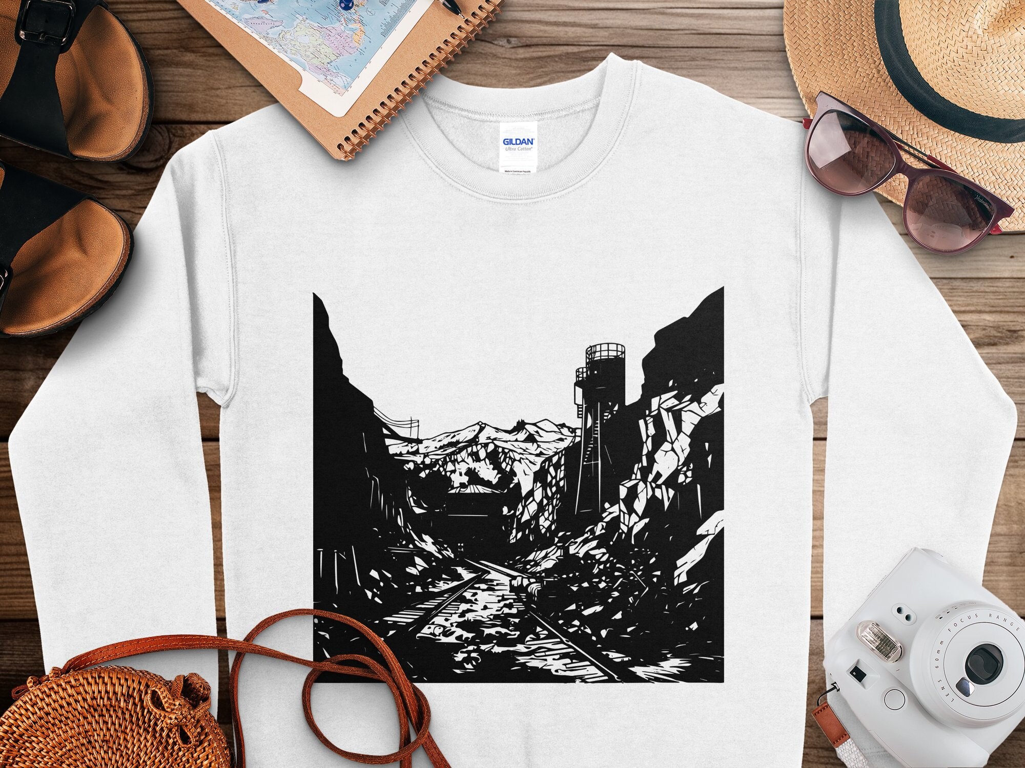 MINE PIT SVG, Quarry Mine Svg Files for Cricut, Rock Quarry Clipart ...