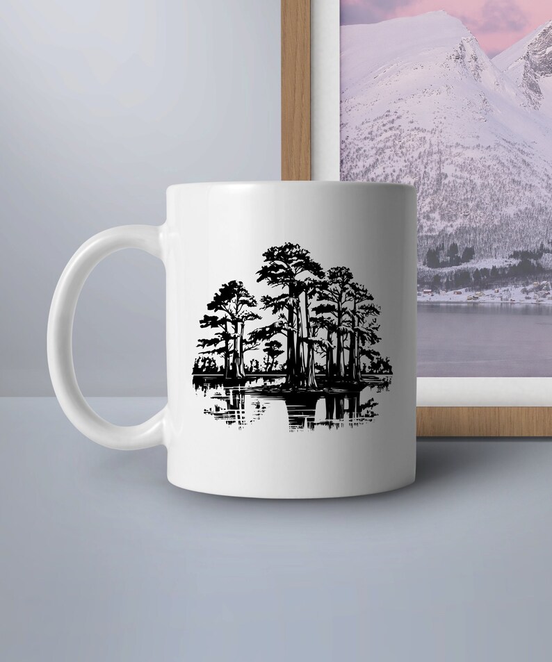 BALD CYPRESS TREE Svg, Swamp Cypress Tree Svg Files for Cricut, Wetland ...