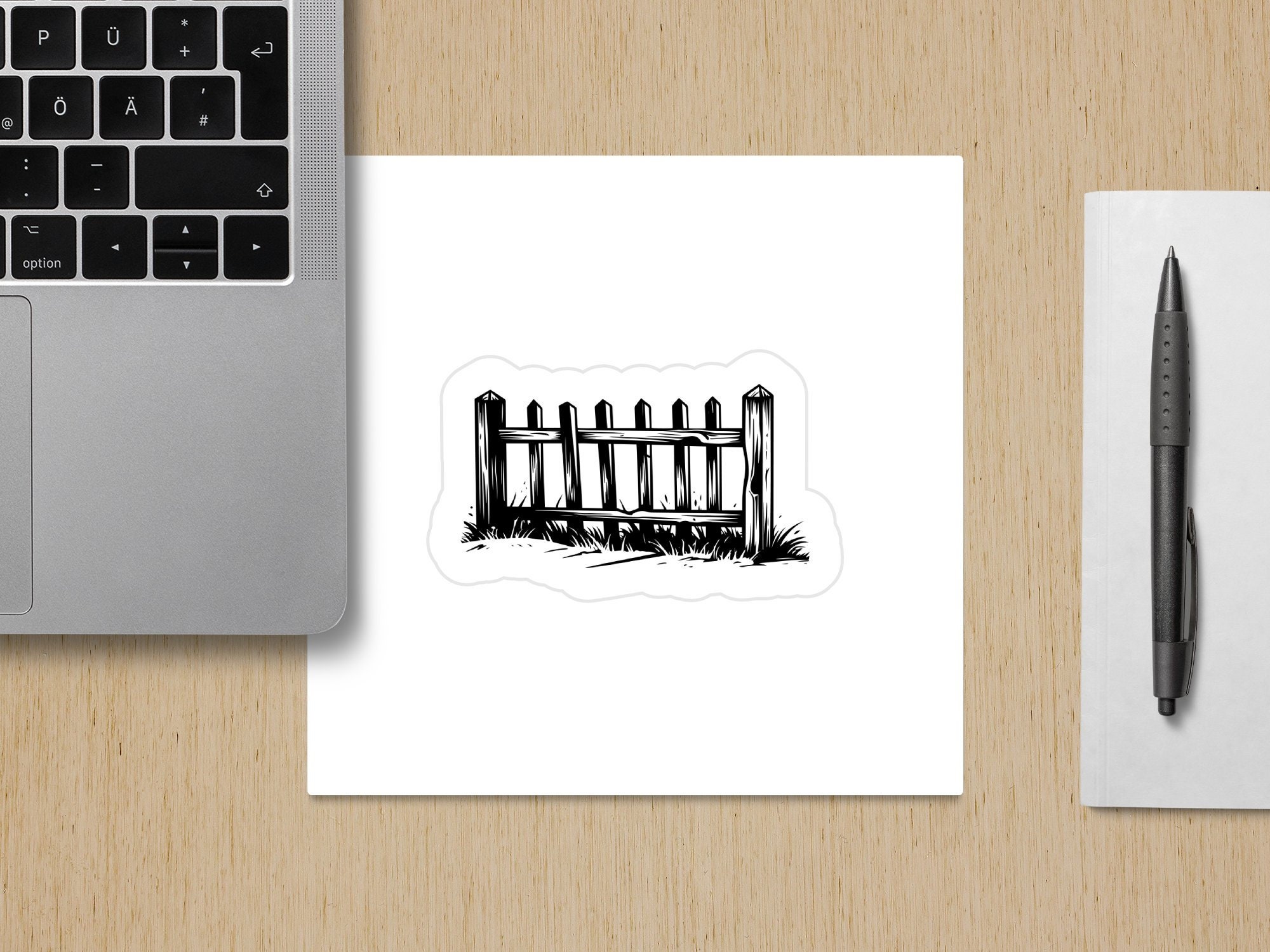 WOODEN TIMBER FENCE Svg, Wooden Fence Picket Svg Files for Cricut ...