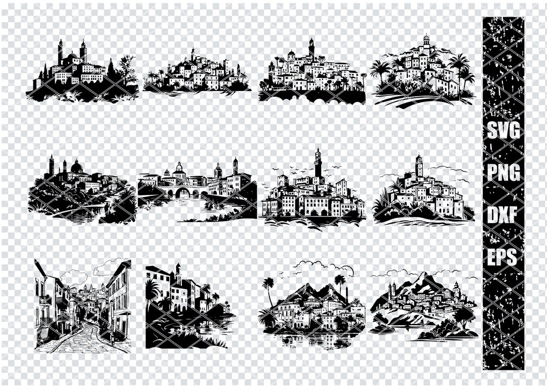ALTAMONTE ITALY SVG, Altamonte Sicily Village Svg Files for Cricut ...
