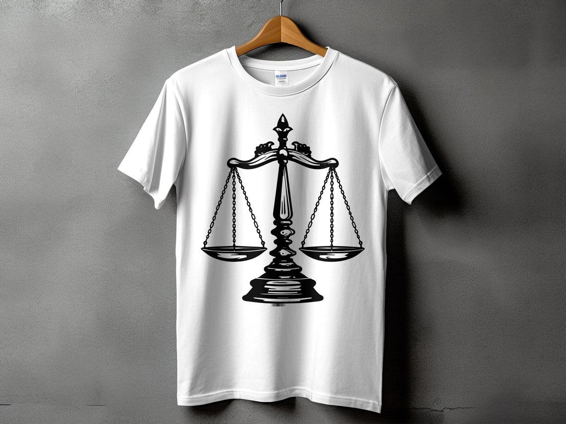 JUSTICE SCALE SVG, Justice Balance Svg Files for Cricut, Justice Scale ...
