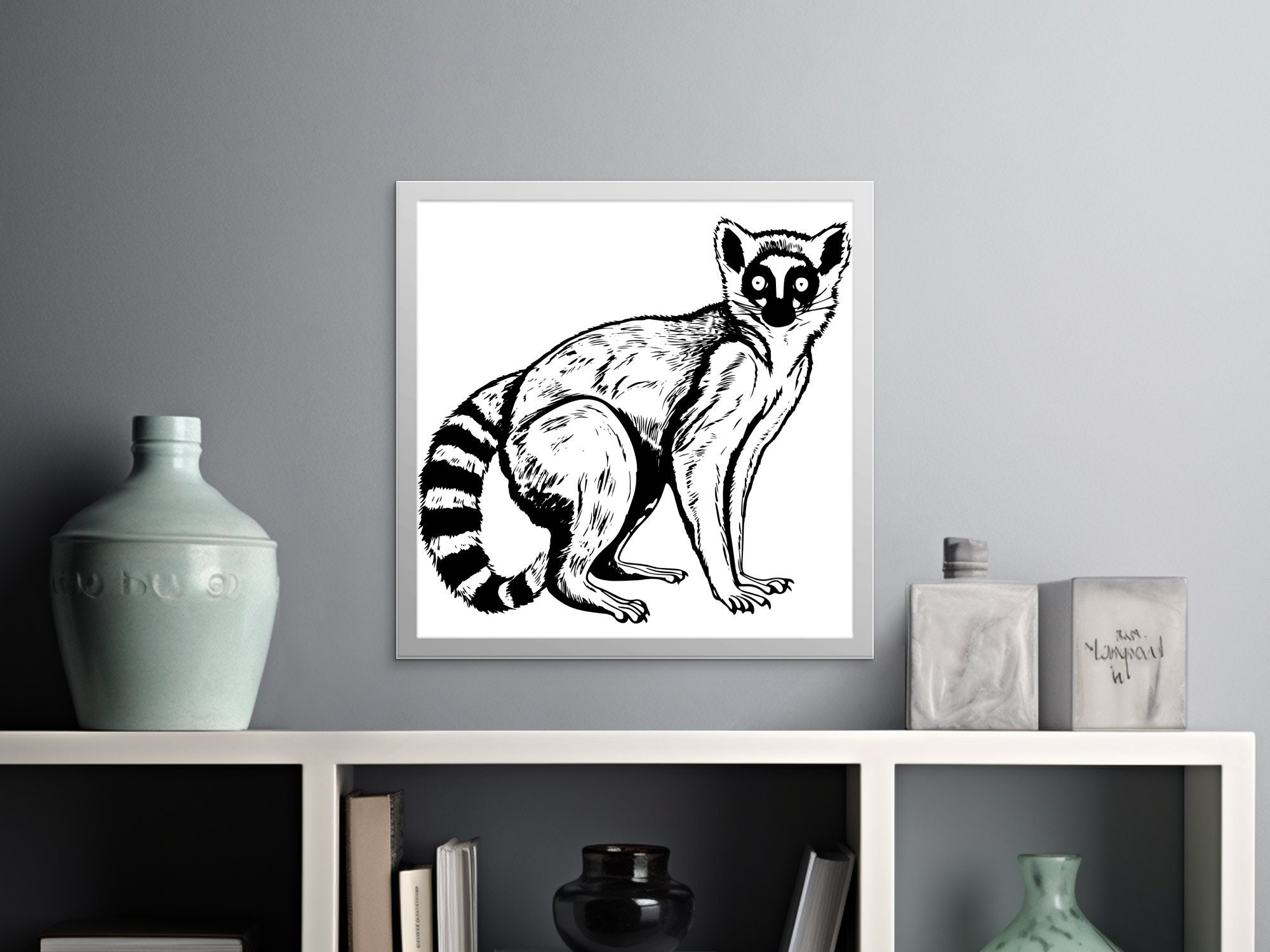 LEMUR SVG, LEMUR Svg Files for Cricut, Lemur Clipart, Lemur Laser Cut ...