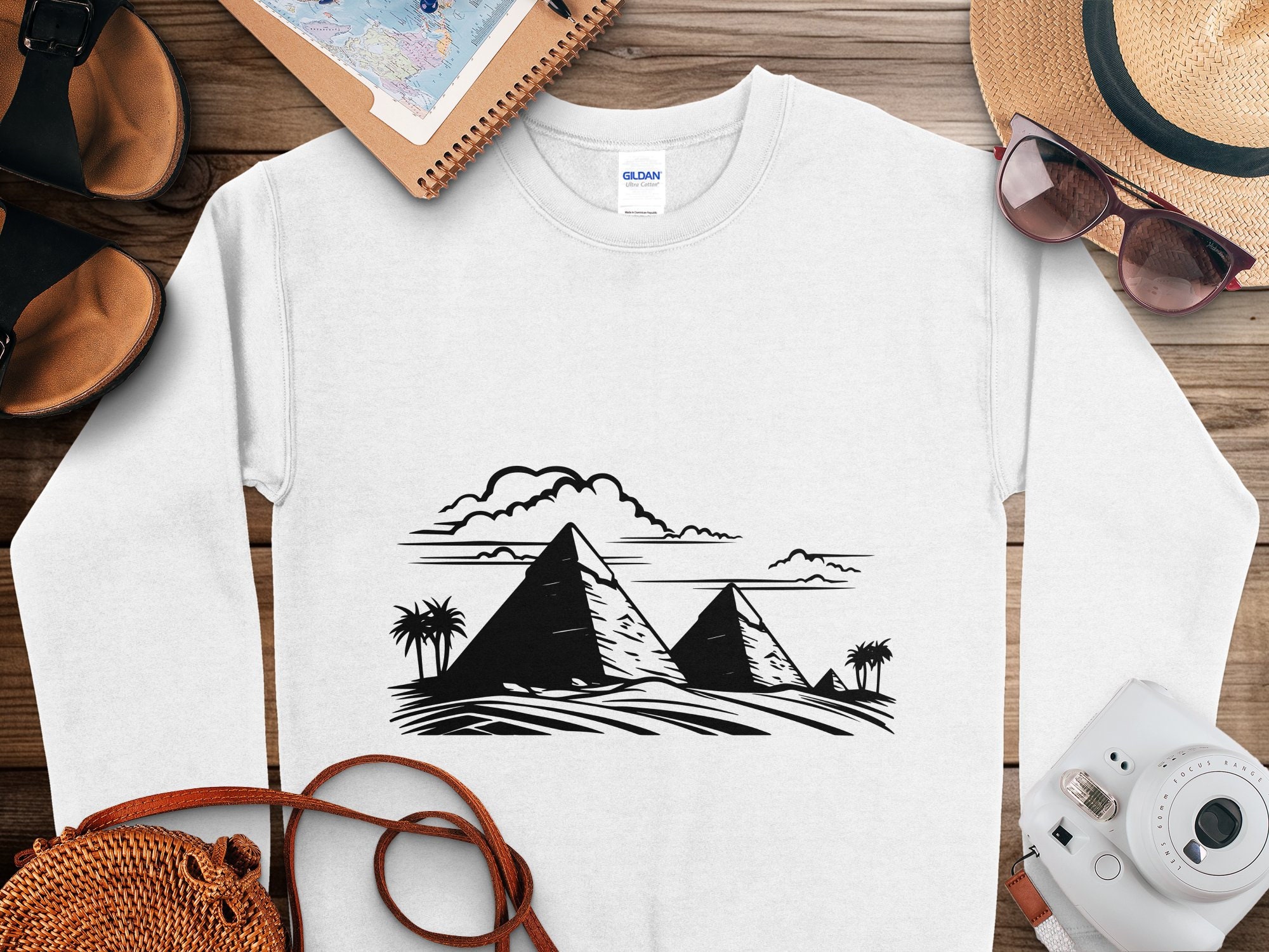 GREAT GIZA PYRAMID Svg, Khufu Cheops Pyramid Svg Files for Cricut ...