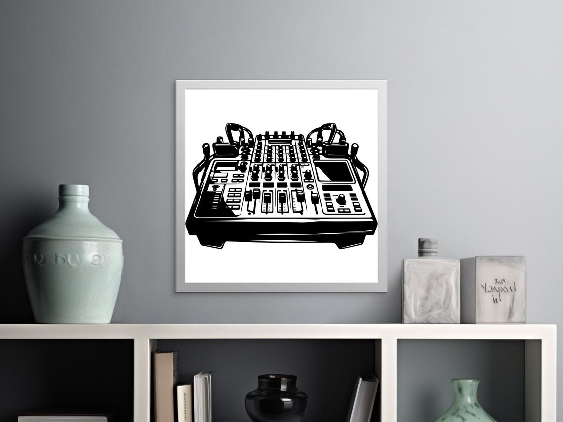 AUDIO SOUND MIXER Svg, Sound Mixer Console Svg Files for Cricut ...