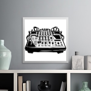 AUDIO SOUND MIXER Svg, Sound Mixer Console Svg Files for Cricut ...