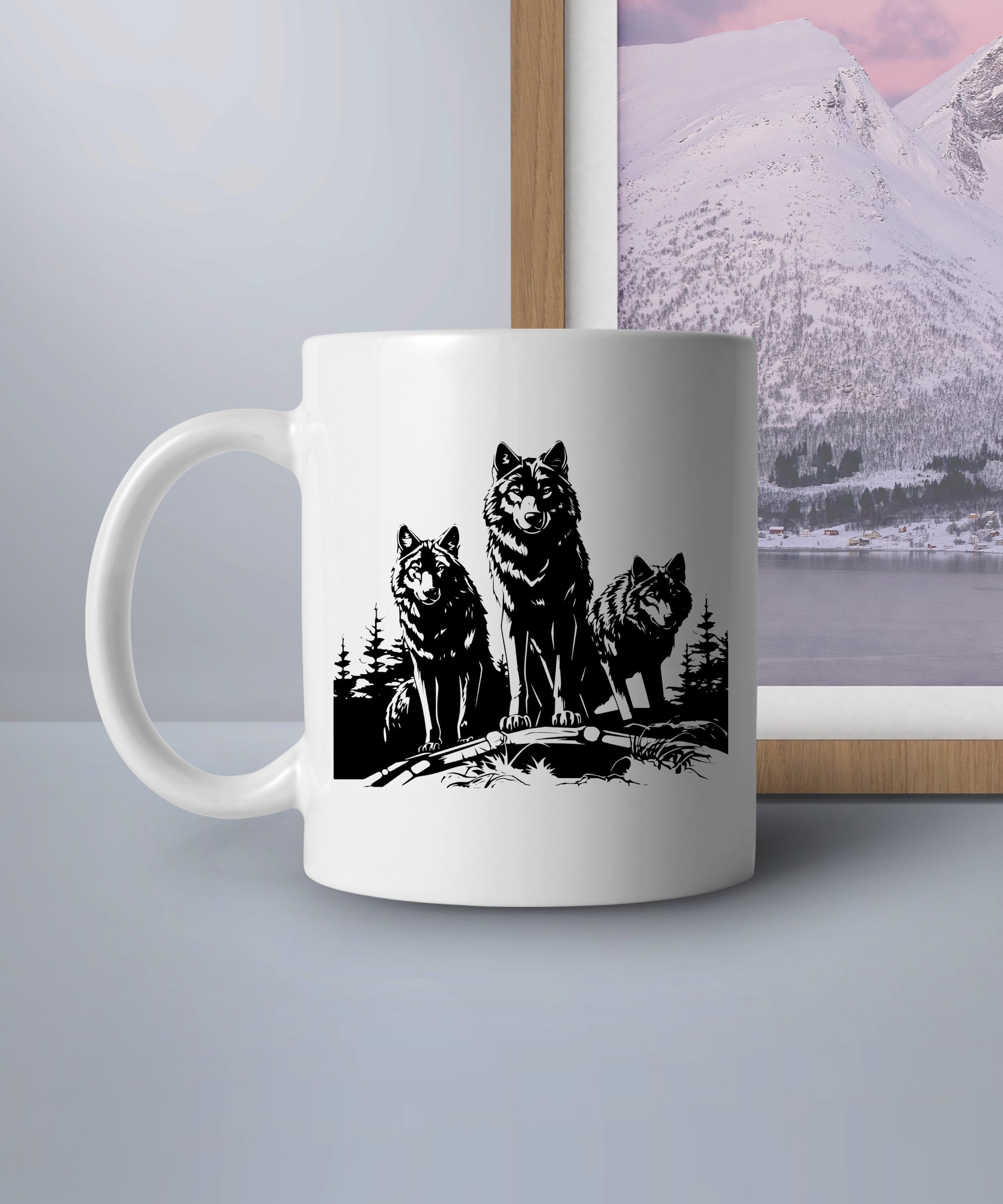 WILD GRAY WOLF Svg, Alpha Apex Wolf Svg Files for Cricut, Wild Wolf ...