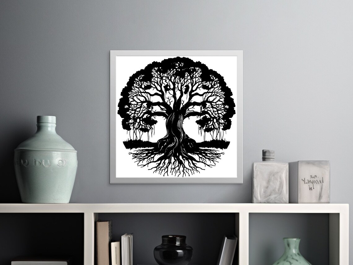 BALETE SVG, BALETE Ficus Tree Svg Files for Cricut, Balete Tree Clipart ...