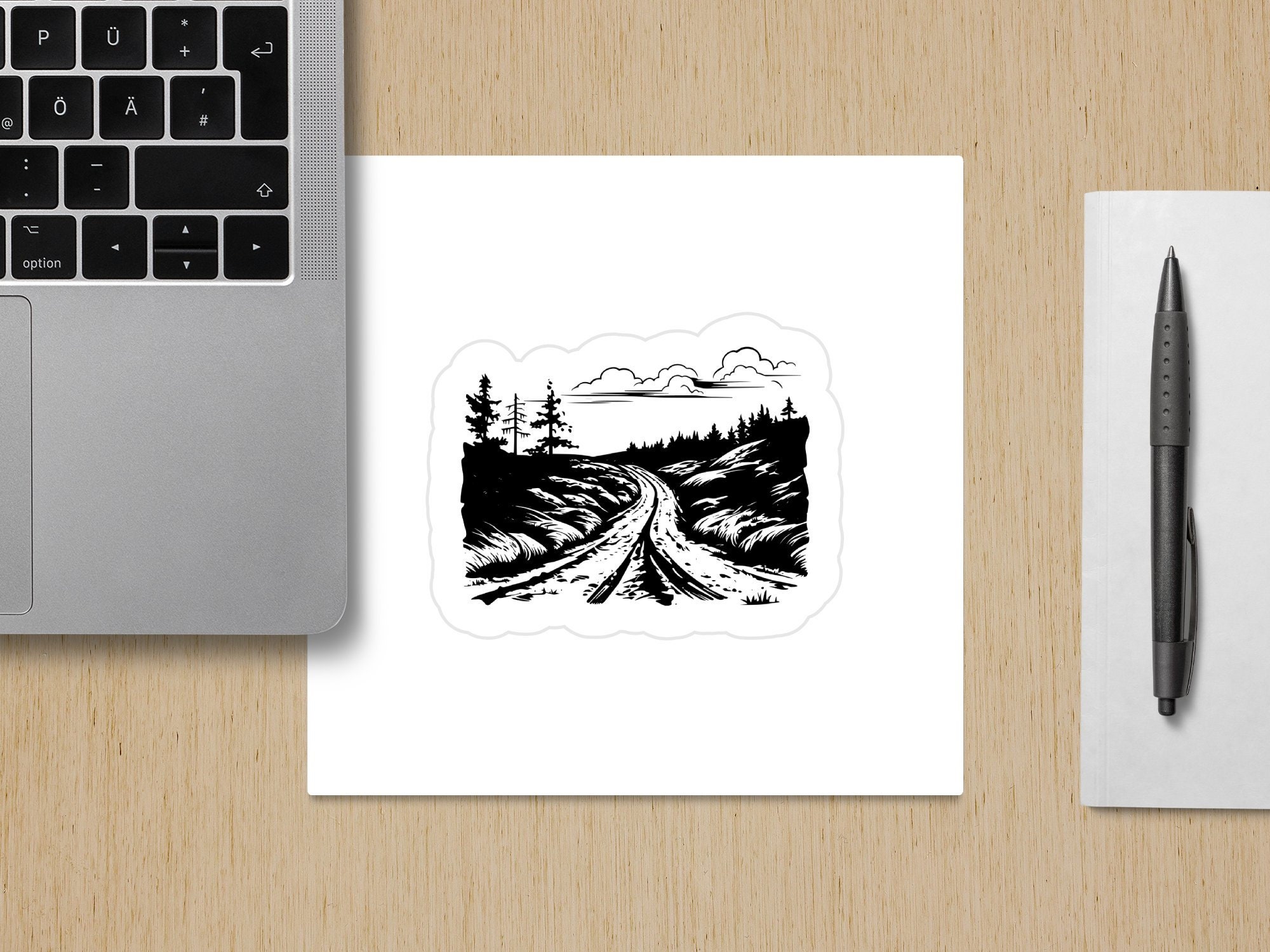 UNPAVED ROUGH ROAD Svg, Dirt Country Road Svg Files for Cricut, Rustic ...