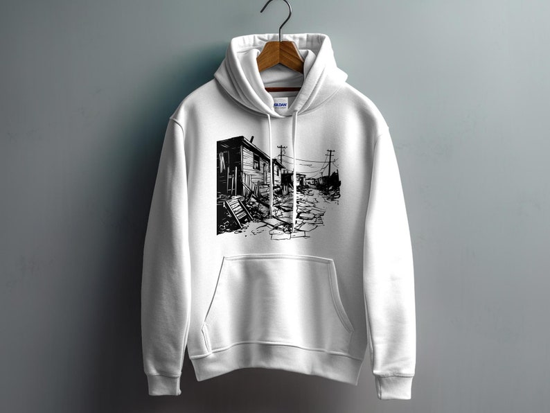 URBAN SLUM NEIGHBORHOOD Svg, Urban Slum Houses Svg Files for Cricut ...