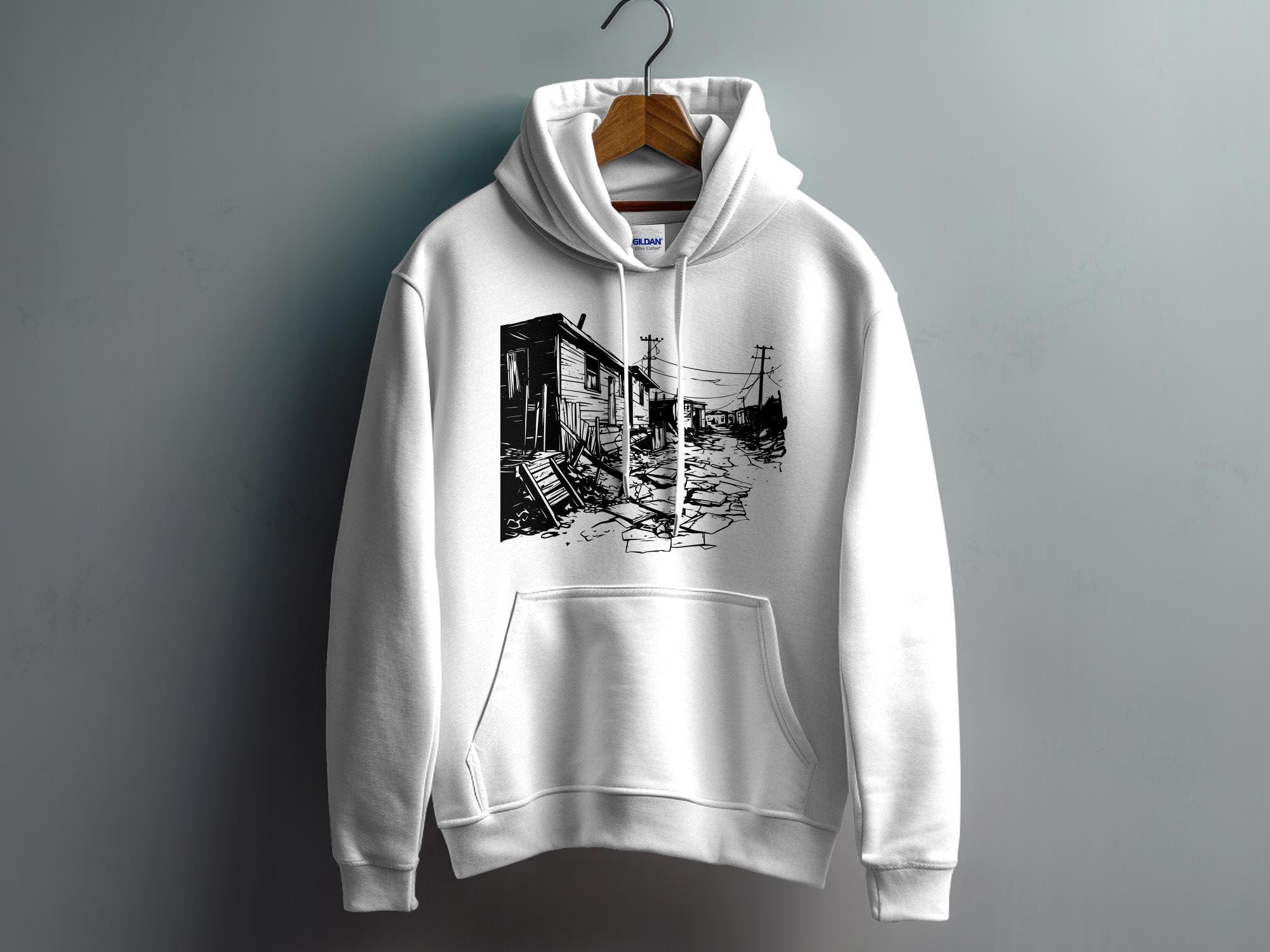 URBAN SLUM NEIGHBORHOOD Svg, Urban Slum Houses Svg Files for Cricut ...