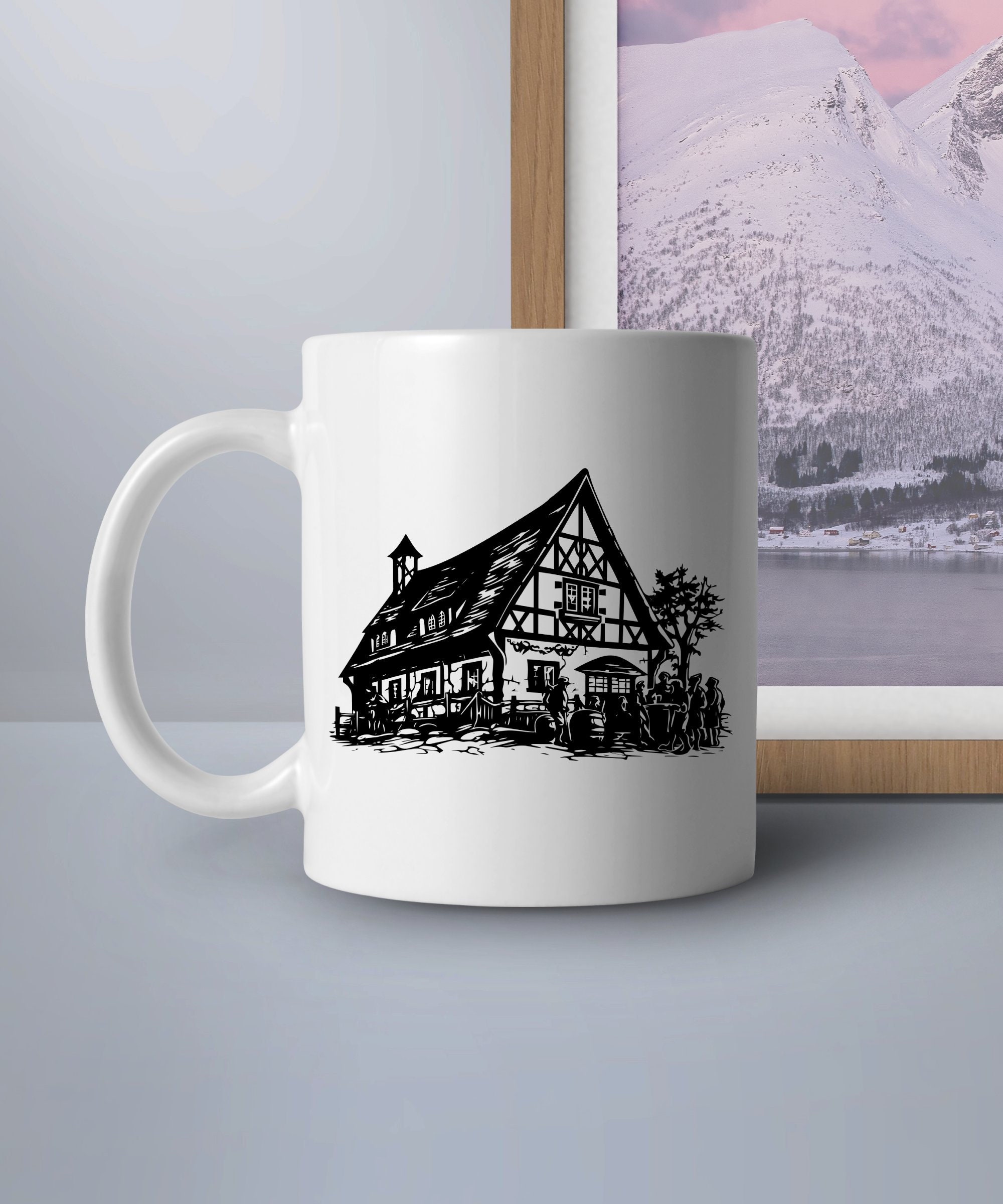 MEDIEVAL TAVERN SVG, Rustic Medieval Inn Svg Files for Cricut, Medieval ...