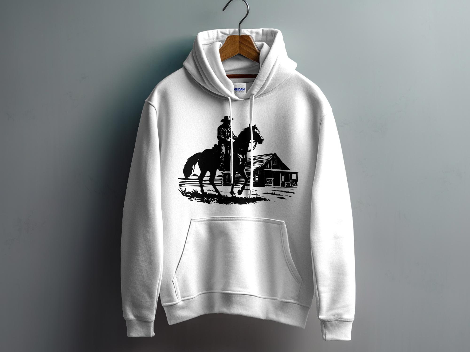 RUSTIC BARN COWBOY Svg, Western Cowboy Svg Files for Cricut, Farm Ranch ...