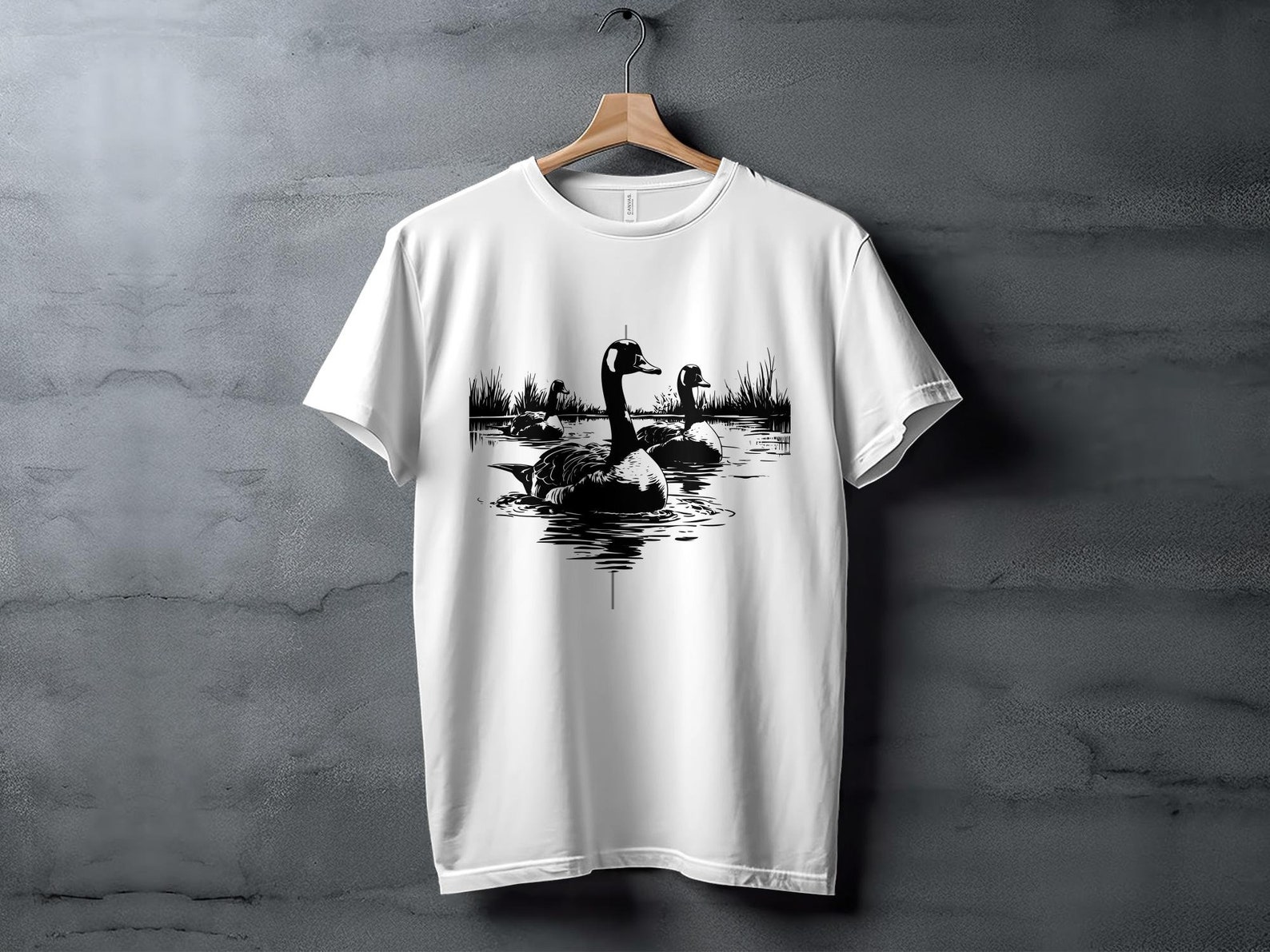 WILD GOOSE SVG, Canadian Geese Svg Files for Cricut, Geese Clipart ...