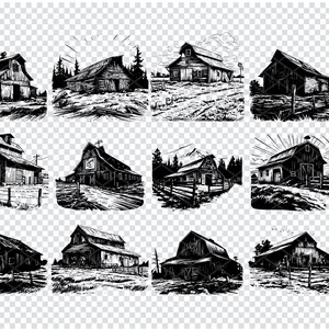 OLD RANCH BARN Svg, Old Ranch Barn Svg Files for Cricut, Ranch House ...