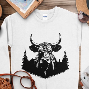 CATTLE HEAD SVG, Bovine Bull Head Svg Files for Cricut, Ox Heifer Cow ...