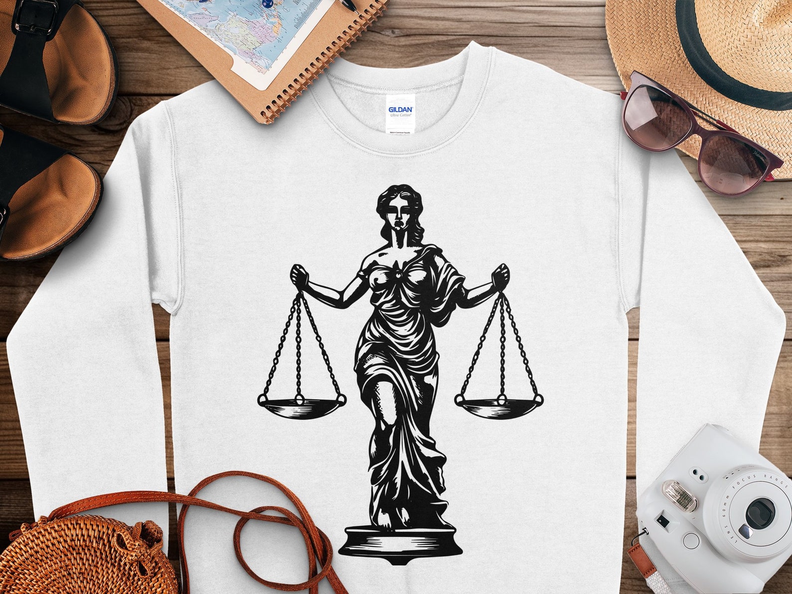 JUSTICE SCALE SVG, Justice Balance Svg Files for Cricut, Justice Scale ...
