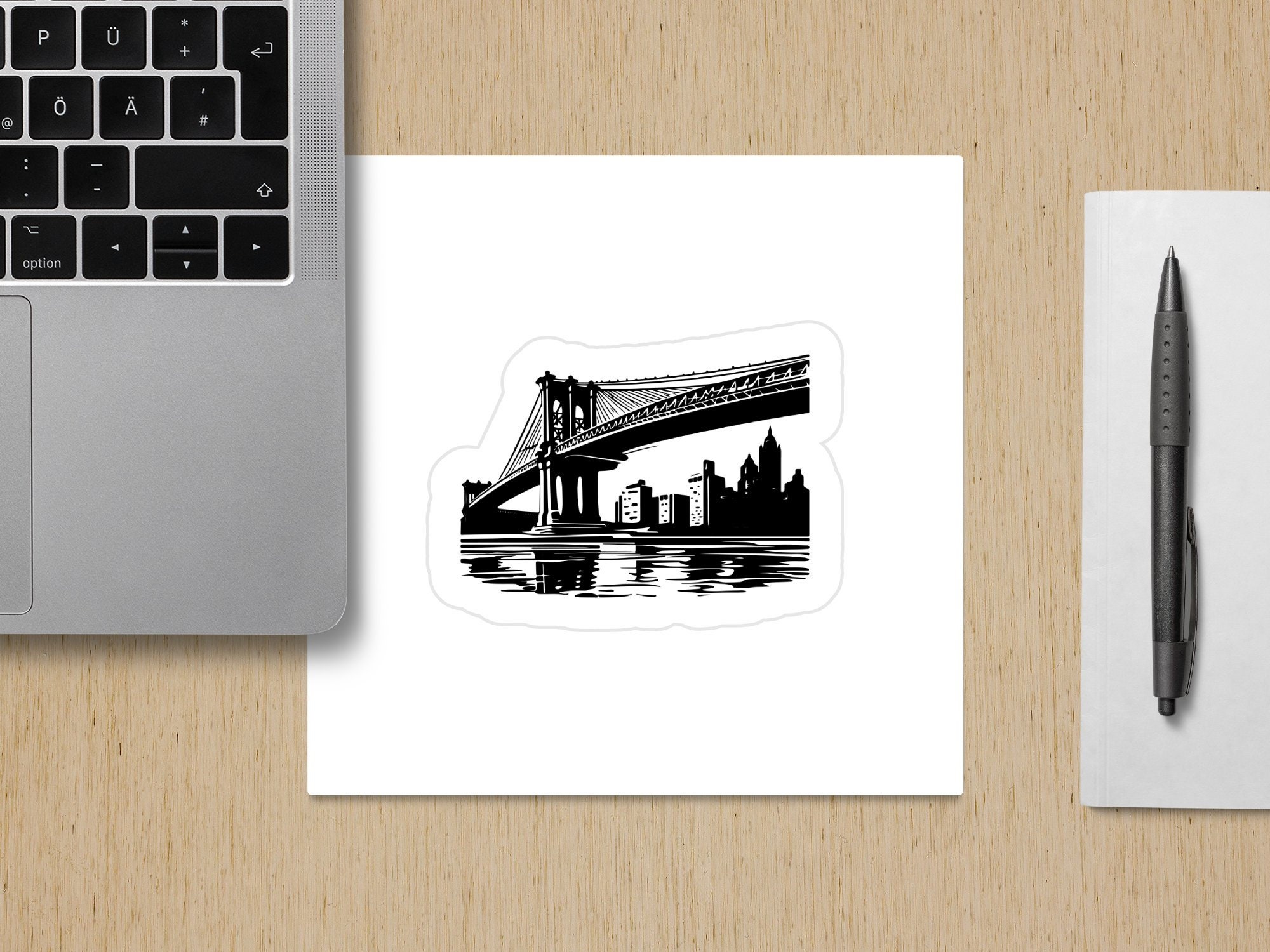 BROOKLYN BRIDGE Svg, Brooklyn Bridge NYC Svg Files for Cricut ...