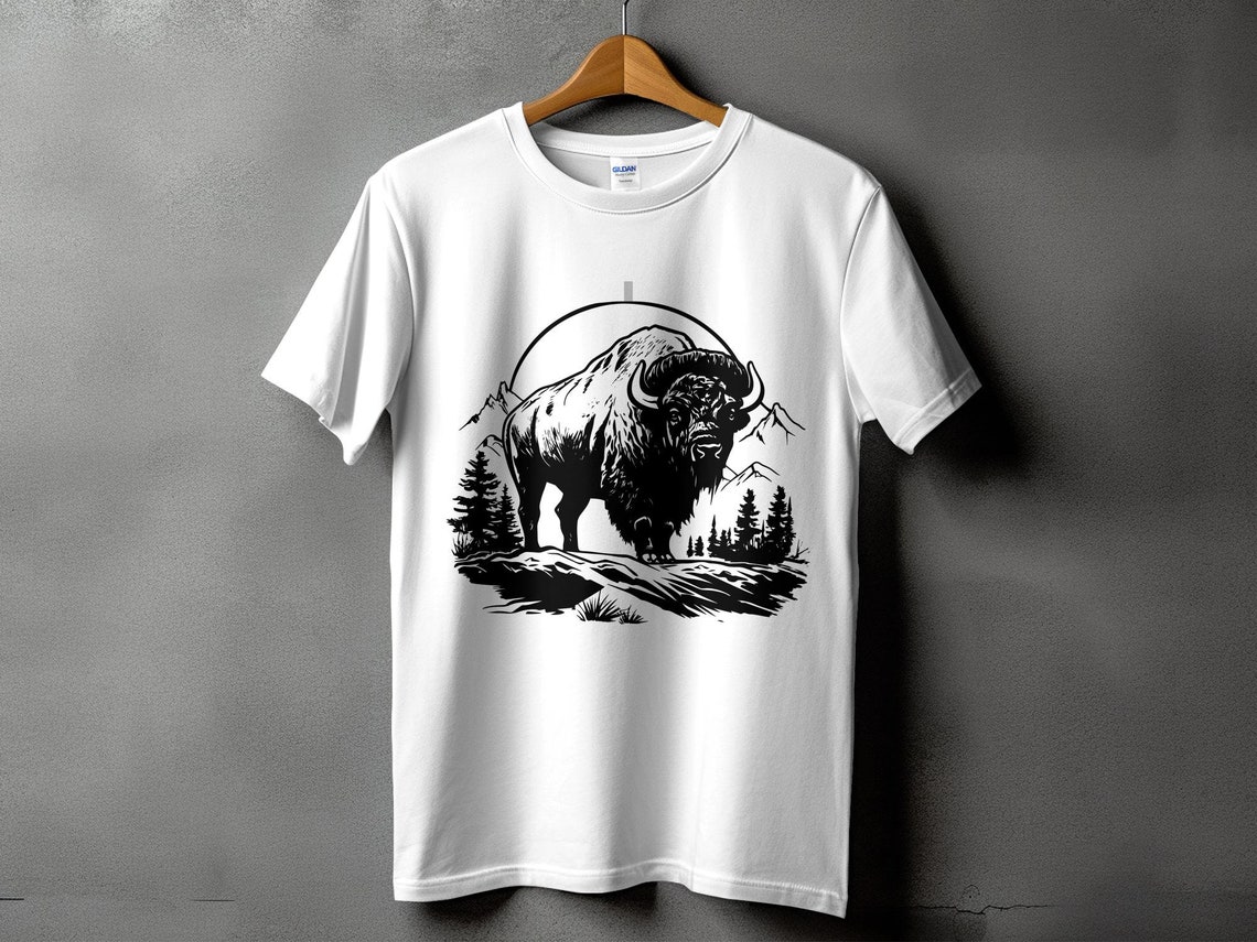 GRAND TETON BISON Svg, Grand Teton State Park Svg Files for Cricut ...