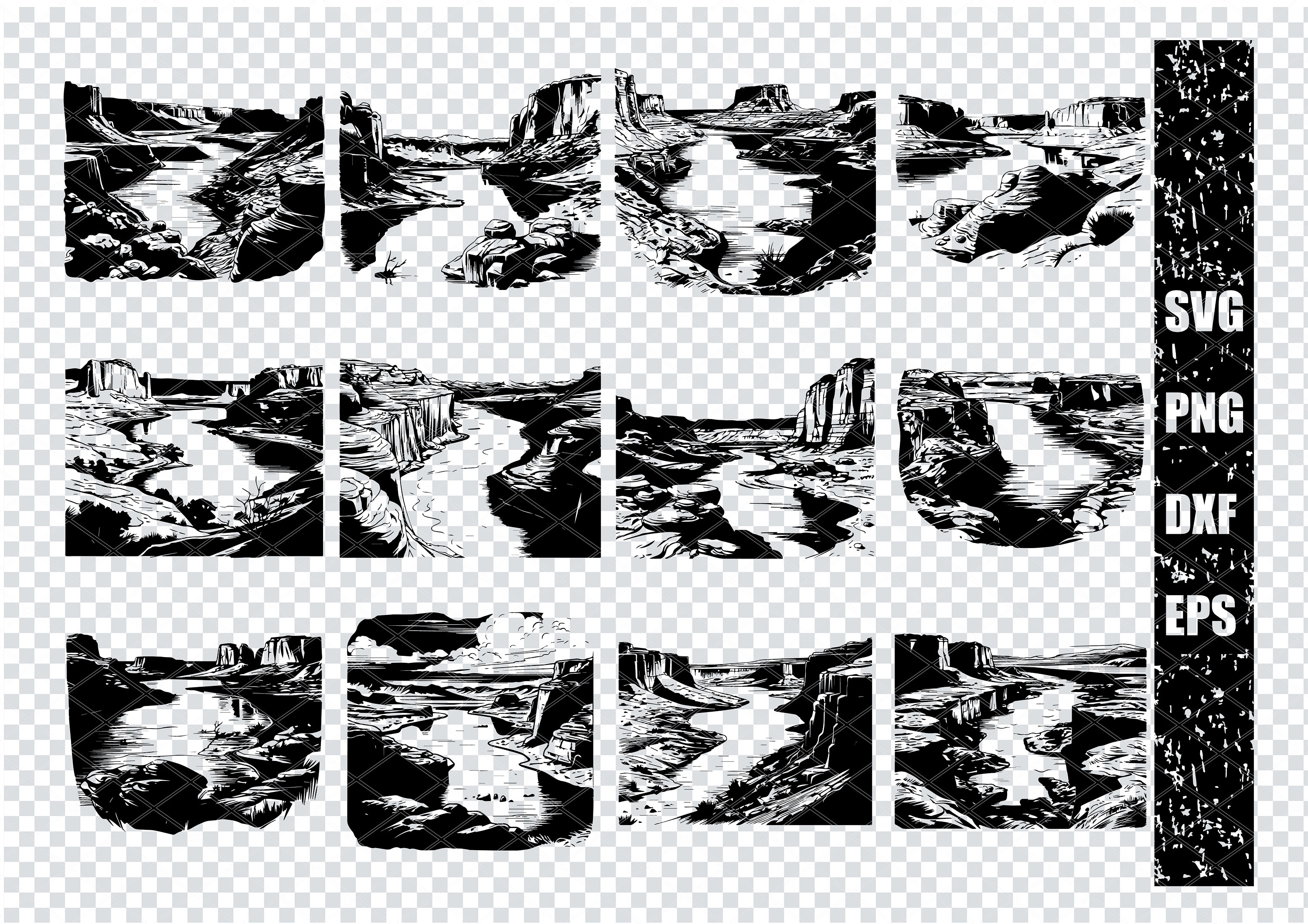 LAKE POWELL ARIZONA Svg, Lake Powell Landscape Svg Files for Cricut ...