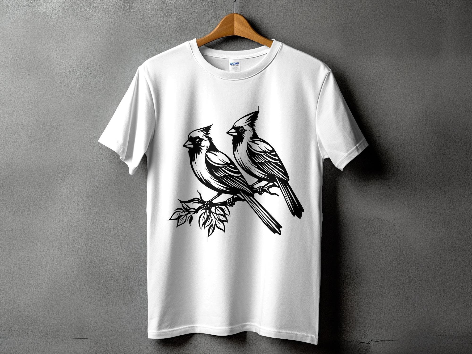 CARDINAL BIRD PAIR Svg, Mating Cardinal Season Svg Files for Cricut ...