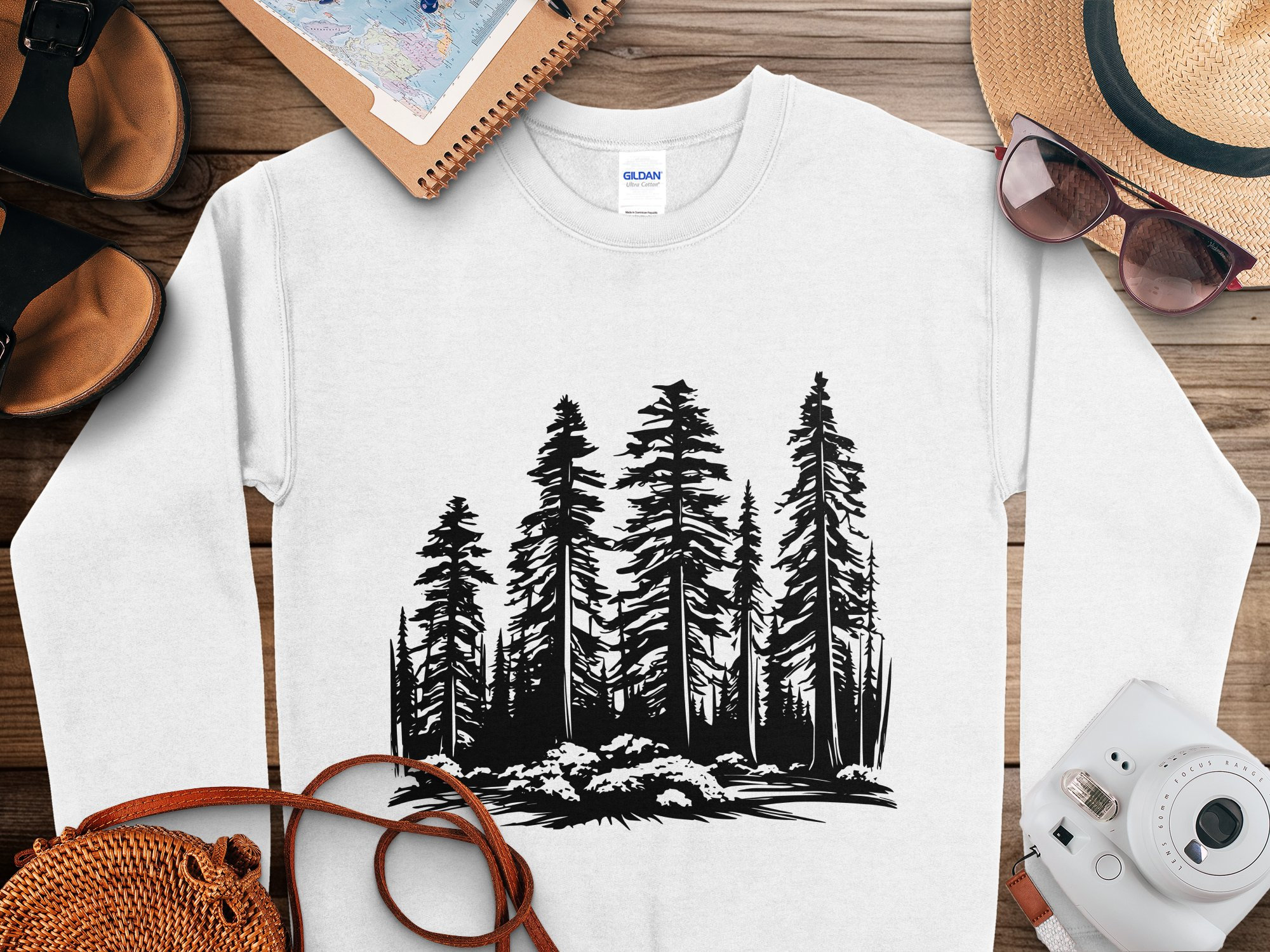 REDWOOD NATIONAL PARK Svg, Coastal Giant Trees Svg for Cricut, Redwood ...
