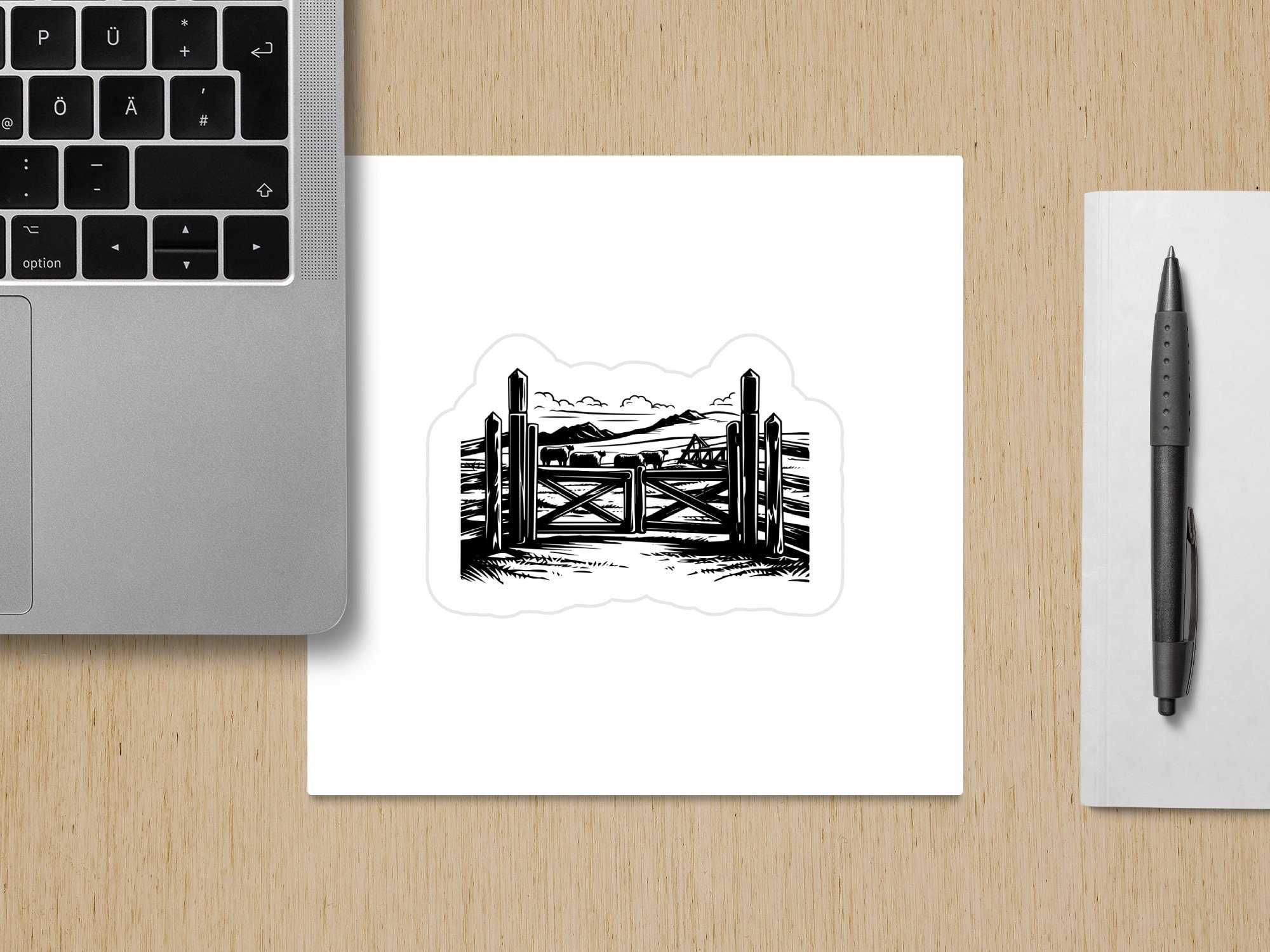 RANCH GATE ENTRANCE Svg, Farm Gate Entrance Svg Files for Cricut, Ranch ...