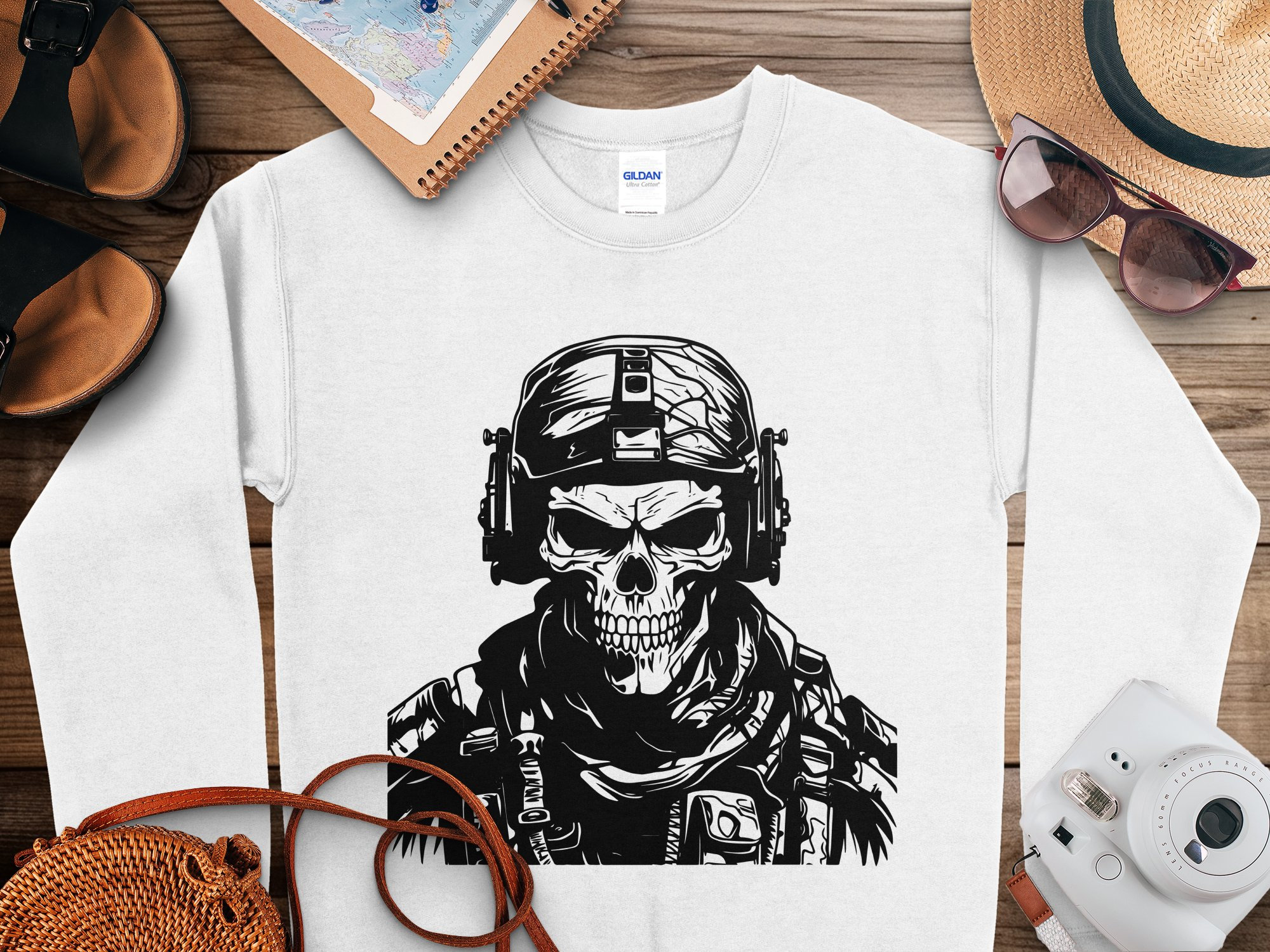 SKELETON ARMY SOLDIER Svg, Skeleton Army Pilot Svg Files for Cricut ...