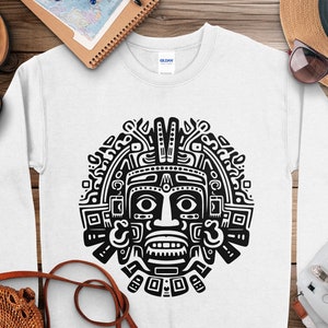 AZTEC TRIBAL ARTWORK Svg, Aztec Mural Artwork Svg Files for Cricut ...